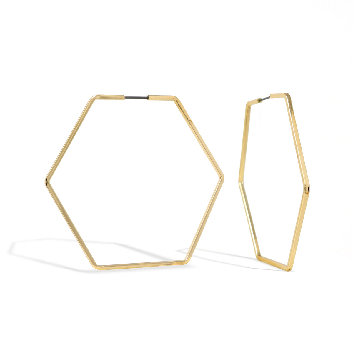 Lightweight Hexagon Hoops – Bauble Sky
